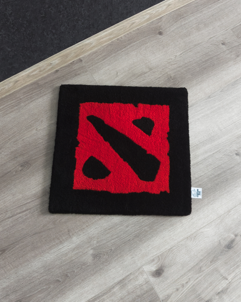 Dota 2 Logo Custom Rug - Custom Rug Ukraine